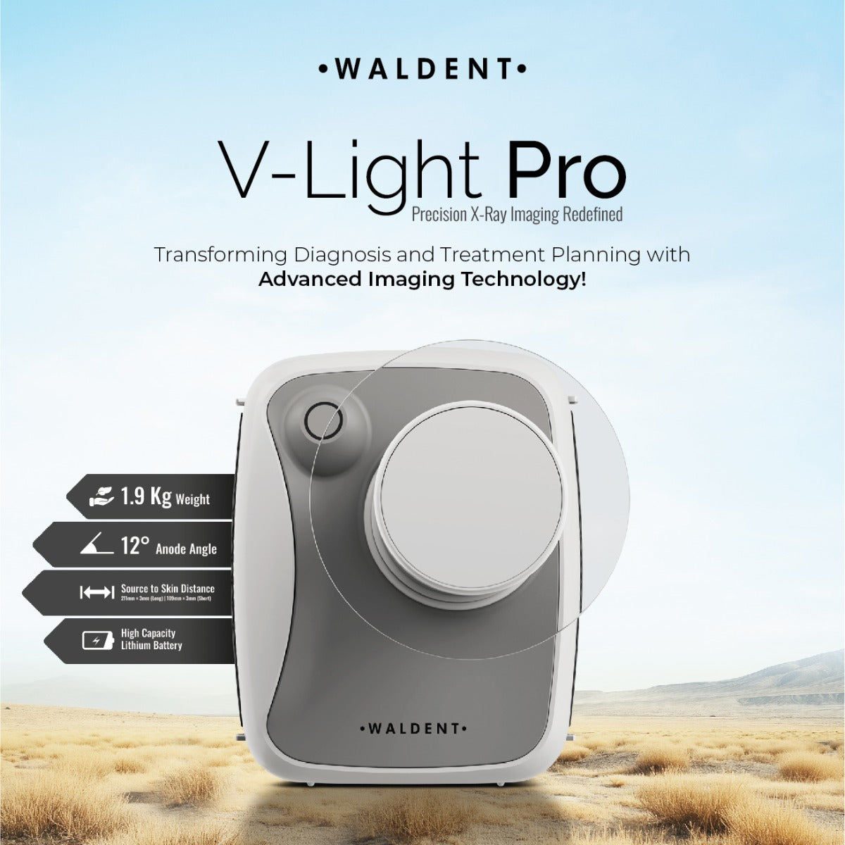 Waldent V-Light Pro DC X-ray Machine – Waldent.com
