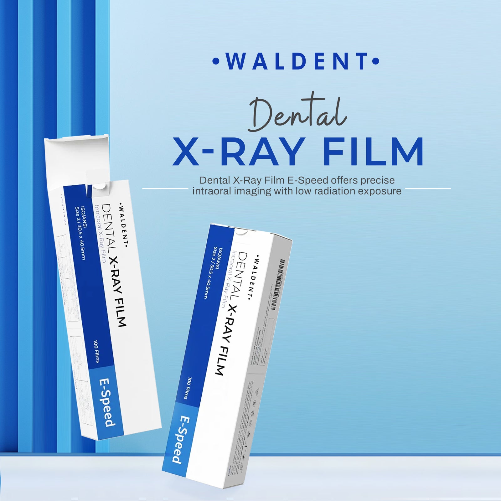 Waldent Dental X-Ray Film IOPA (Pack Of 100) – Waldent.com