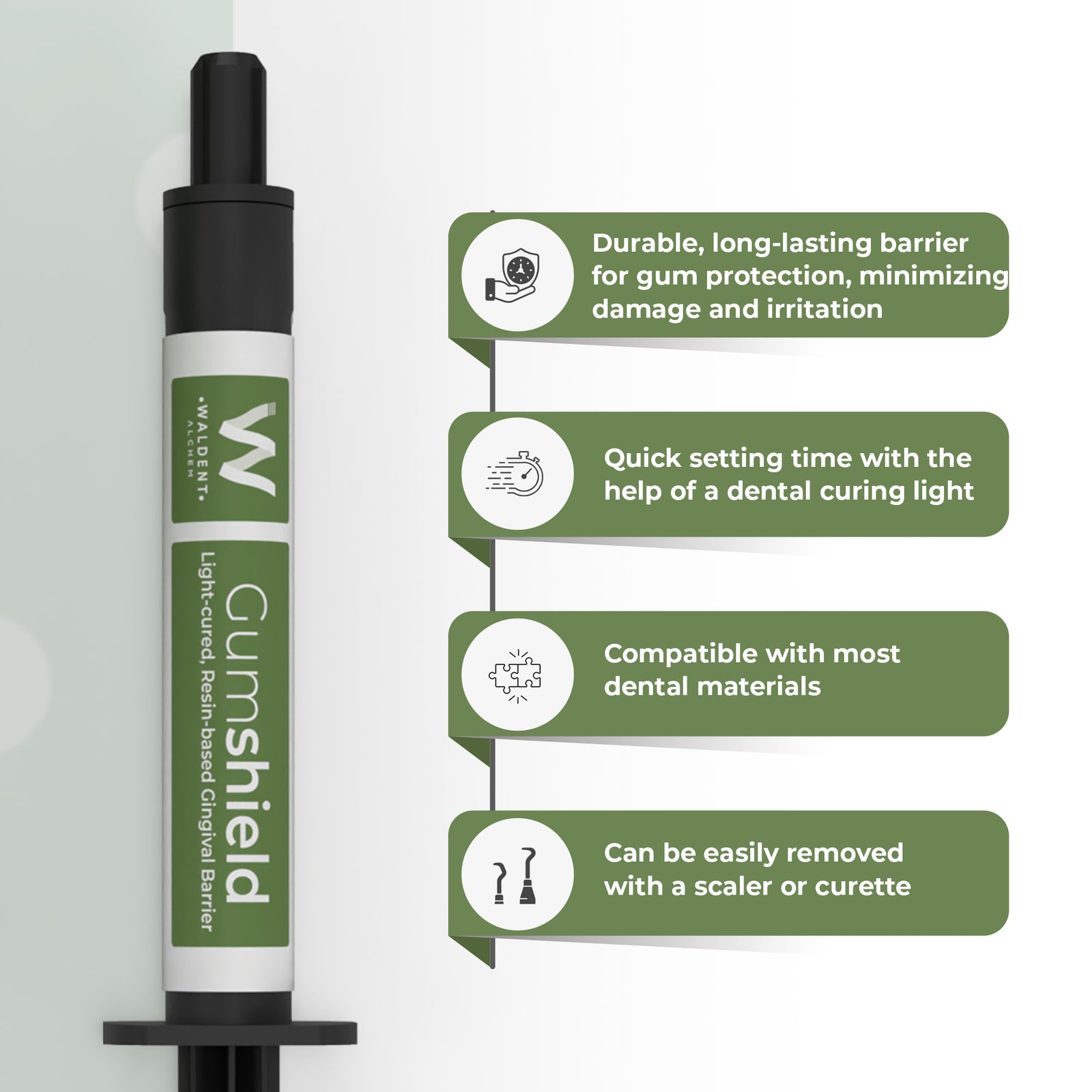Waldent Gumshield Resin Based Gingival Barrier LC – Waldent.com