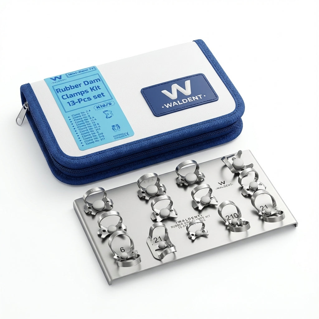 Waldent Rubber Dam Clamps Kit - Set of 13 (K16/5) – Waldent.com