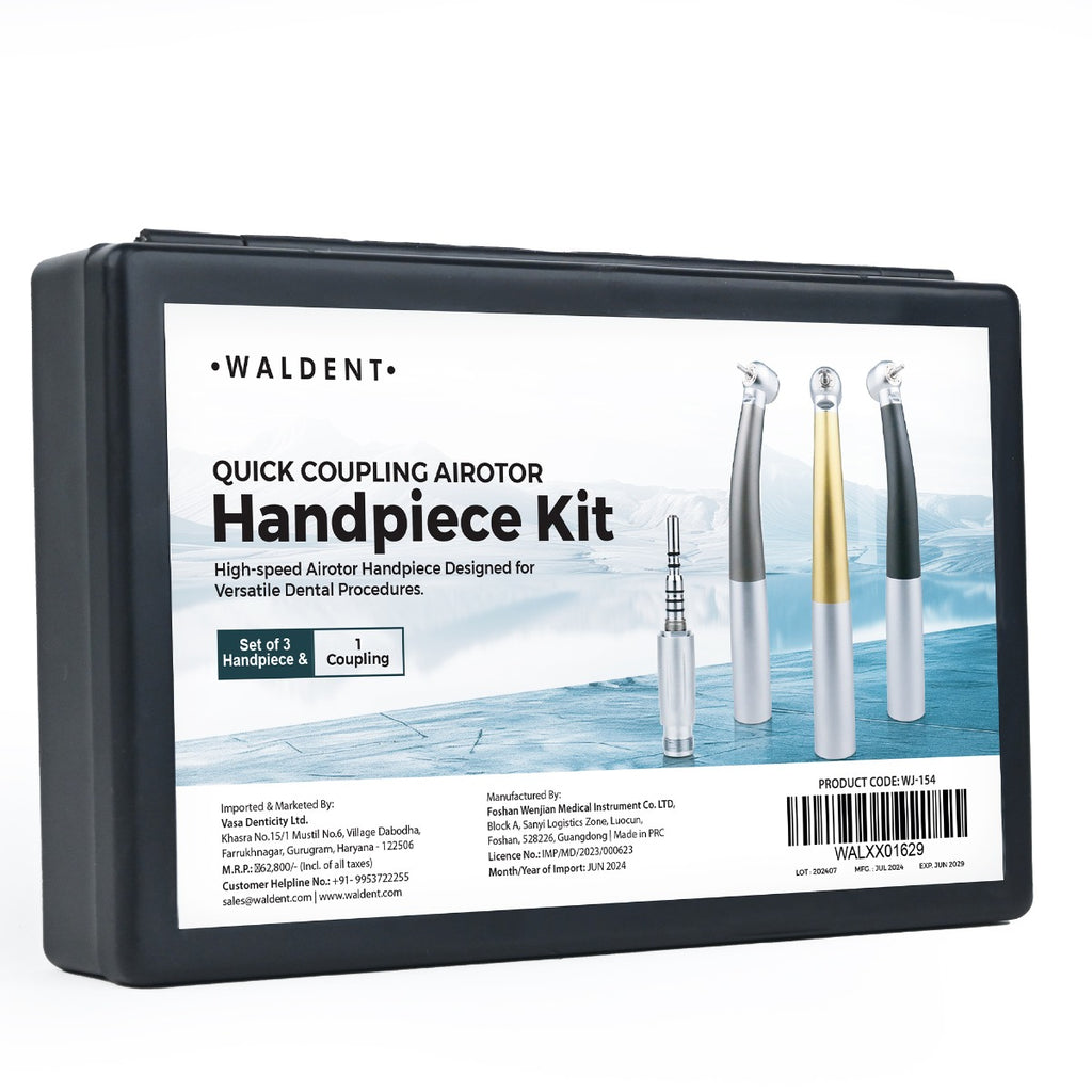 Waldent Quick Coupling Airotor Handpiece Set of 3 (1 Quick Coupling FR ...