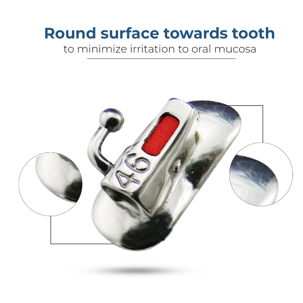 Waldent Ortho Bondable Buccal Tubes MBT 0.022 (Pack of 20 Sets ...