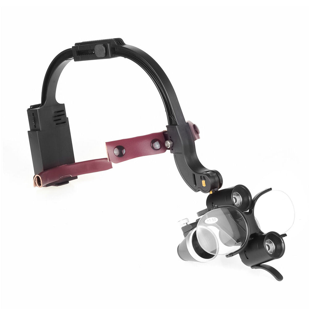 Waldent Head Mounted Double Light Magnifying Surgical Loupes – Waldent.com