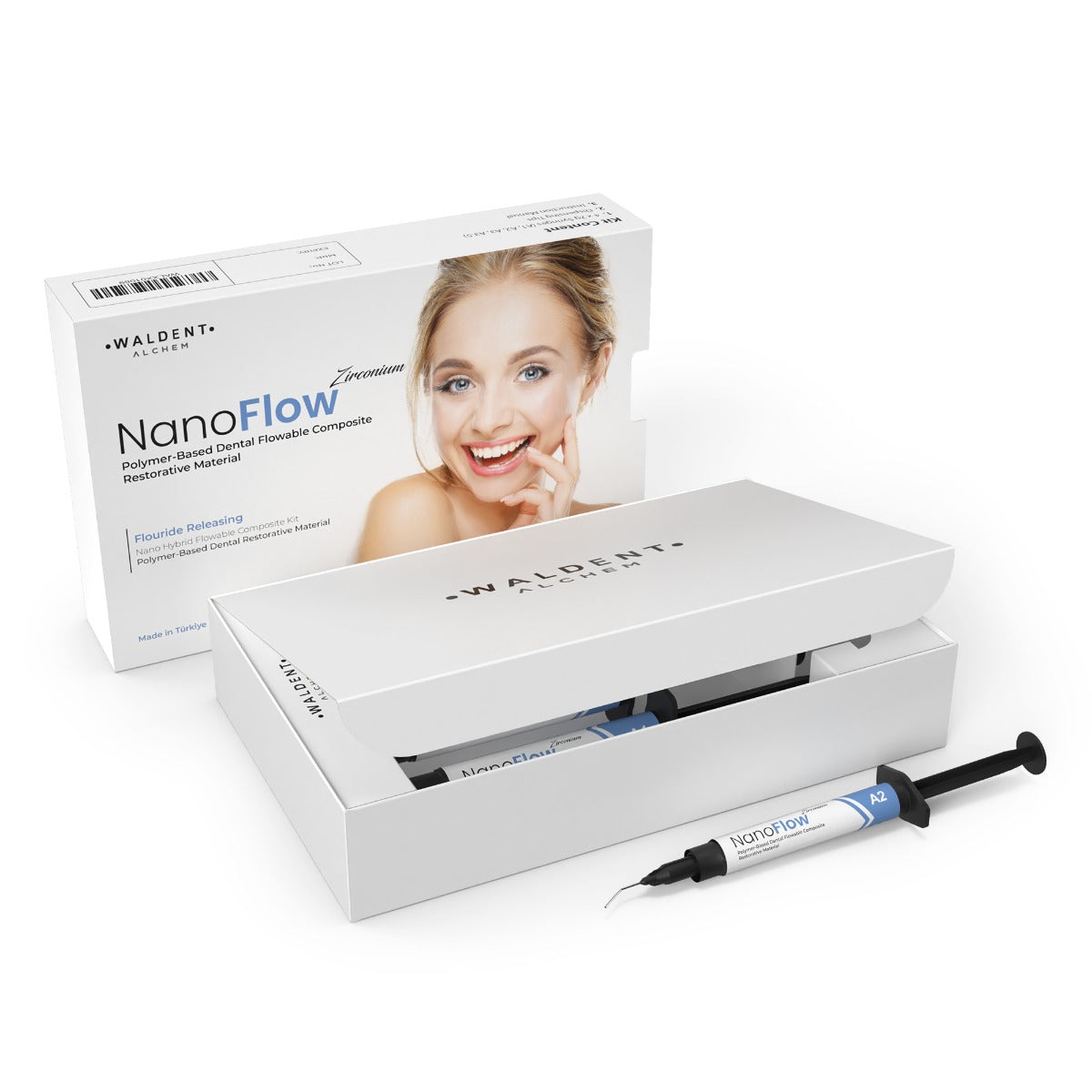 Waldent Alchem NanoFlow Zirconium Flowable Composite Kit (Pack of 4) – Waldent.com