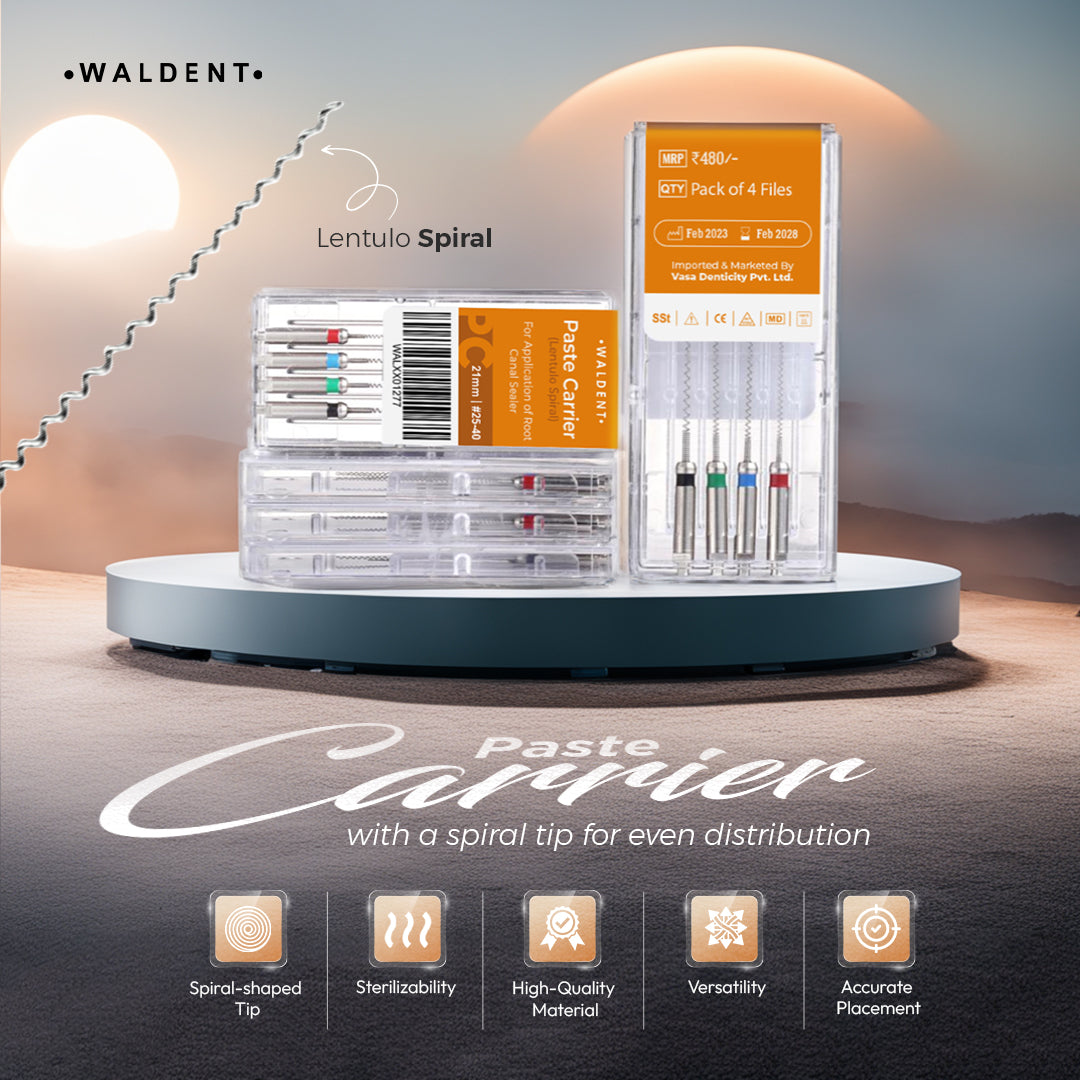 Waldent Paste Carrier (Lentulo Spiral) 21mm (Pack of 4) – Waldent.com