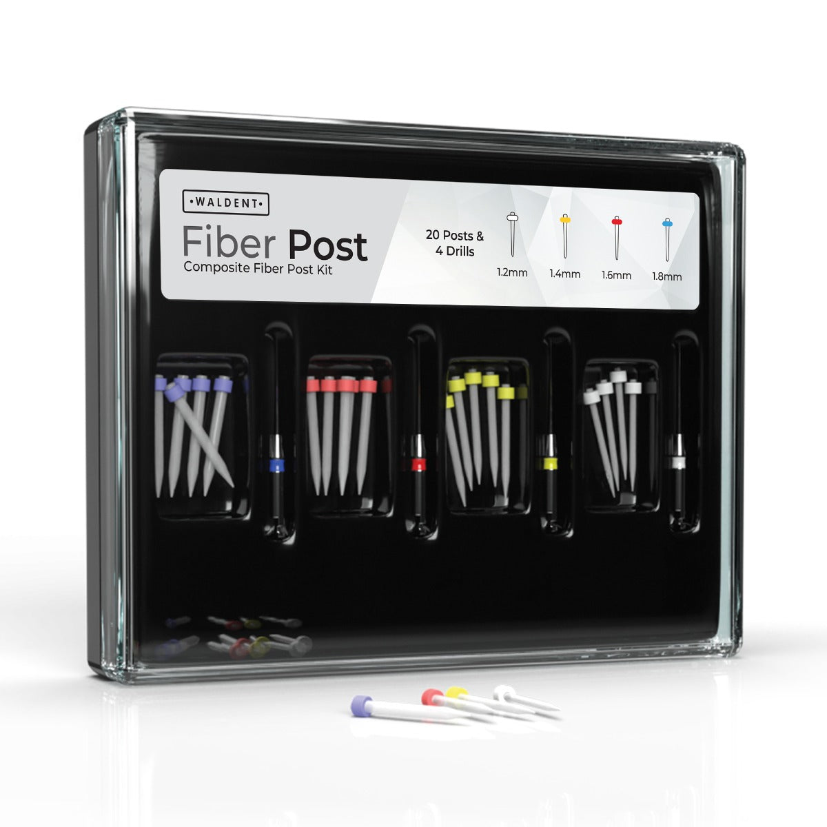 Waldent Radiopaque Composite Fiber Post Kit – Waldent.com