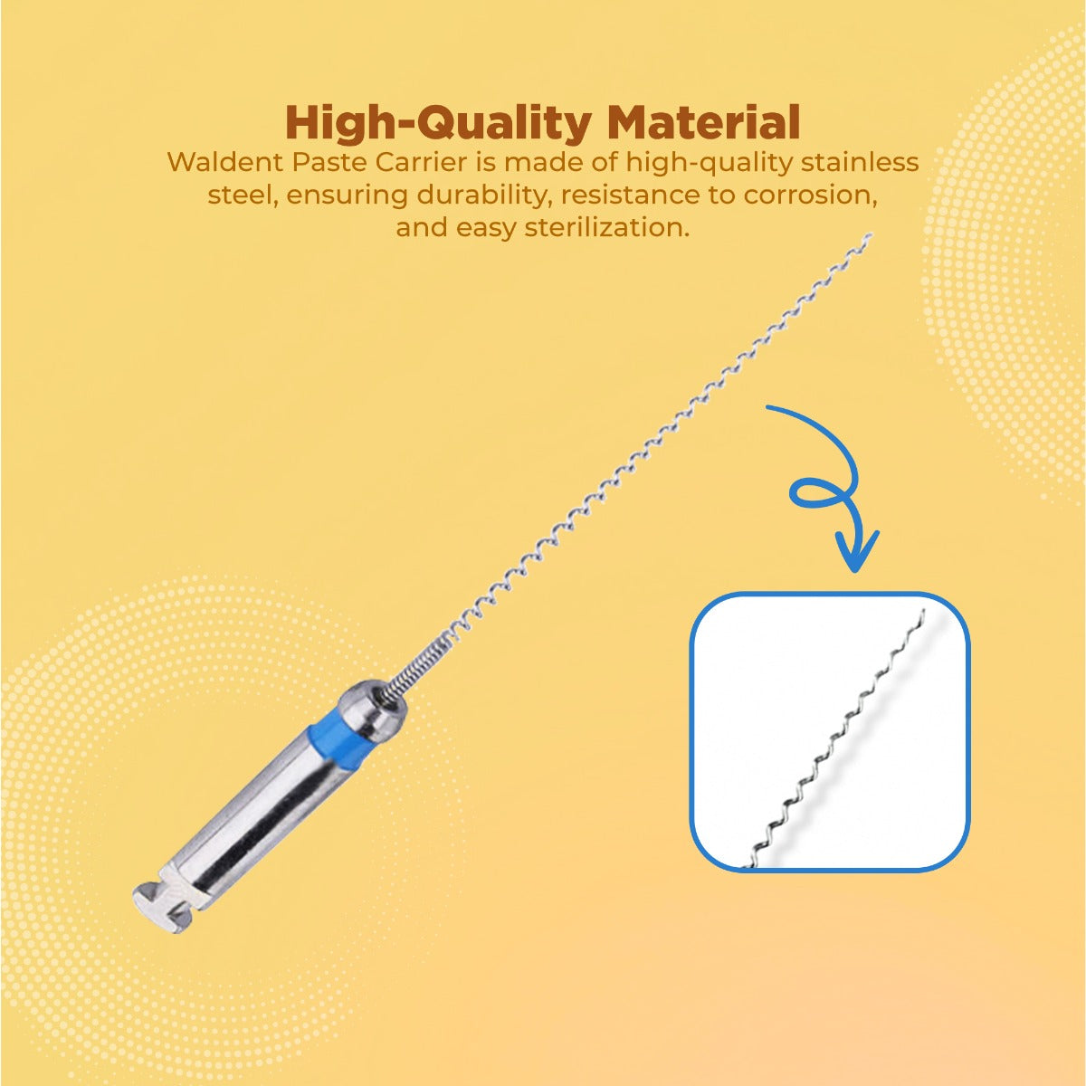 Waldent Paste Carrier (Lentulo Spiral) 25mm (Pack of 4) – Waldent.com