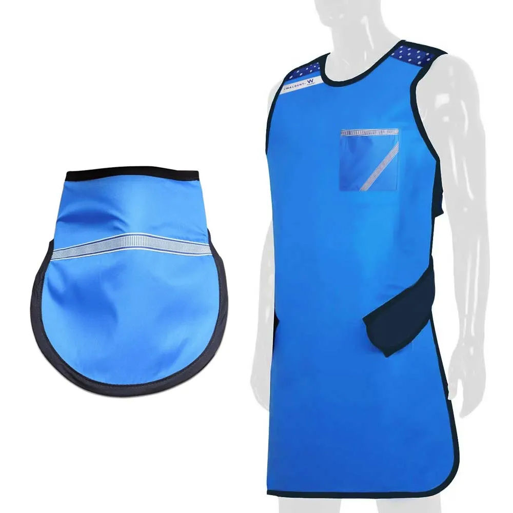 Waldent Dental Lead Apron & Thyroid Shield Collar(BARC Approved ...