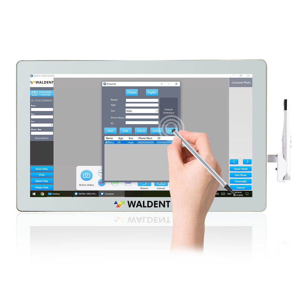 Waldent Intraoral Camera with TouchScreen & RVG Model – Waldent.com